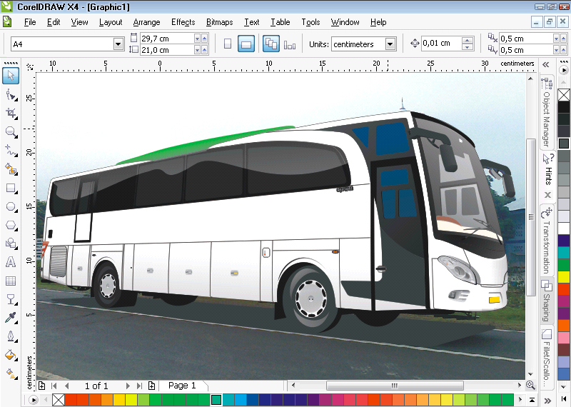 Tutorial Menggambar Bus Via CorelDraw ~ ALL IN ONE BLOG