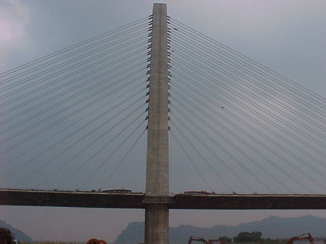 Bridge of the Week: Cable-Stayed Bridges - Chi Lu Bridge