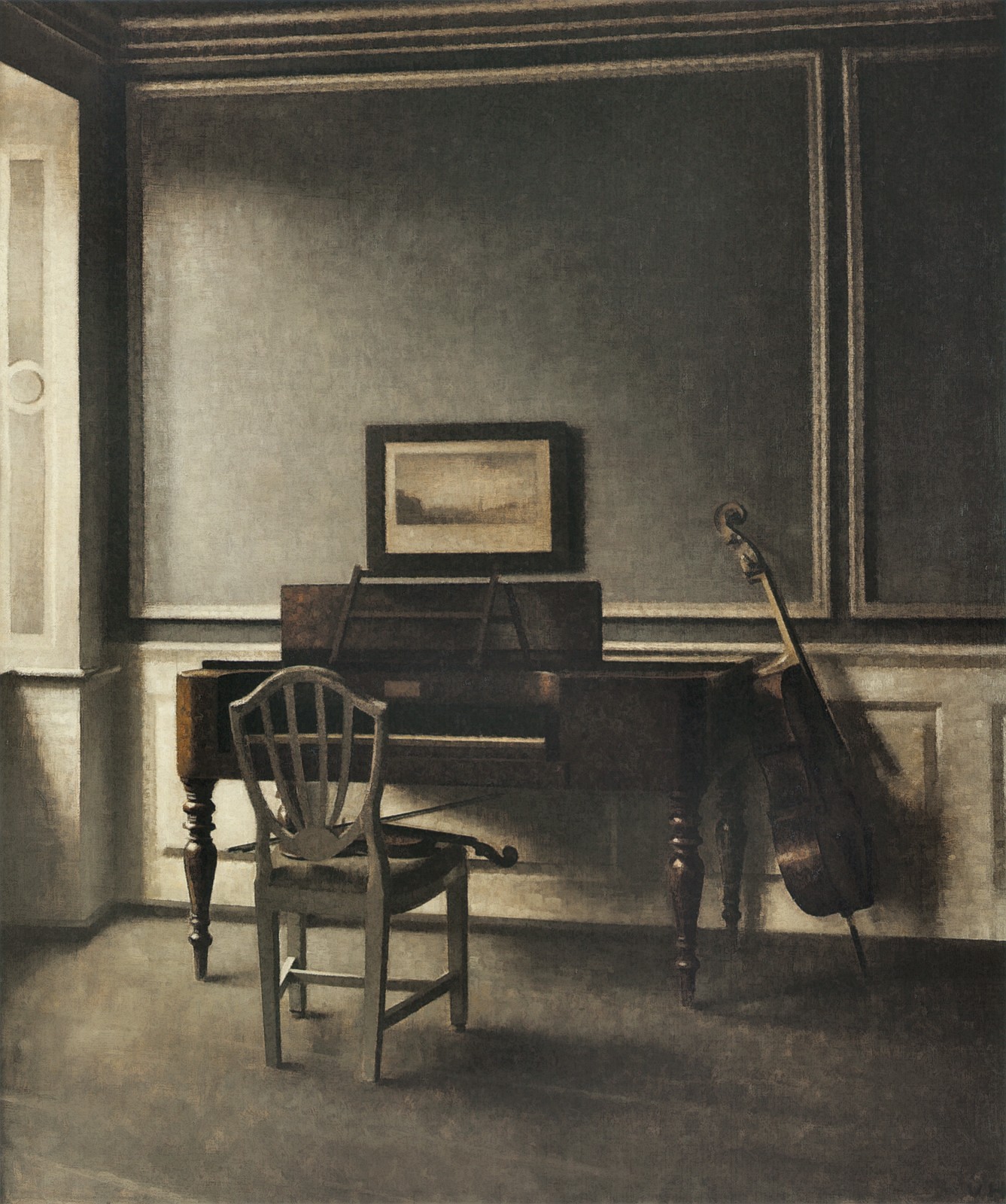 Vilhelm Hammershøi | Interior / Portrait painter | Tutt'Art@ | Pittura ...