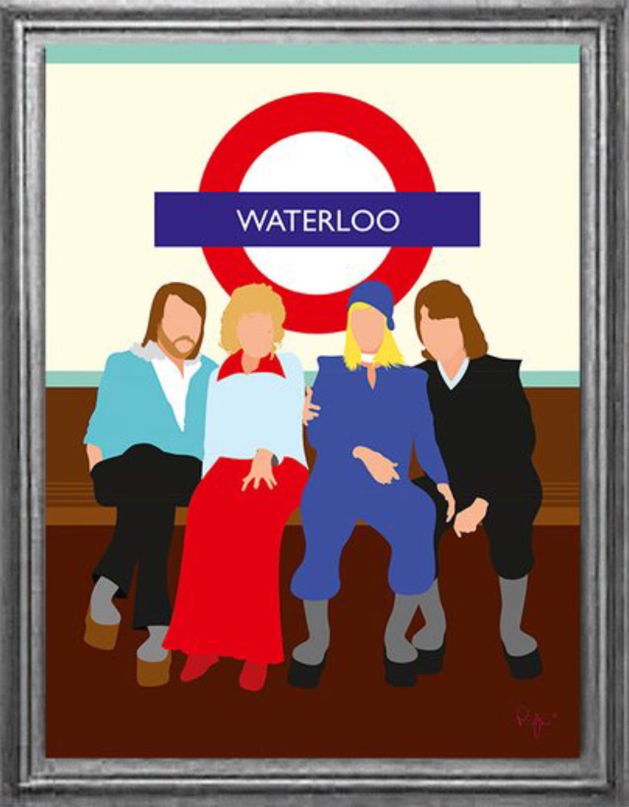 ABBA Fans Blog: Waterloo Artwork