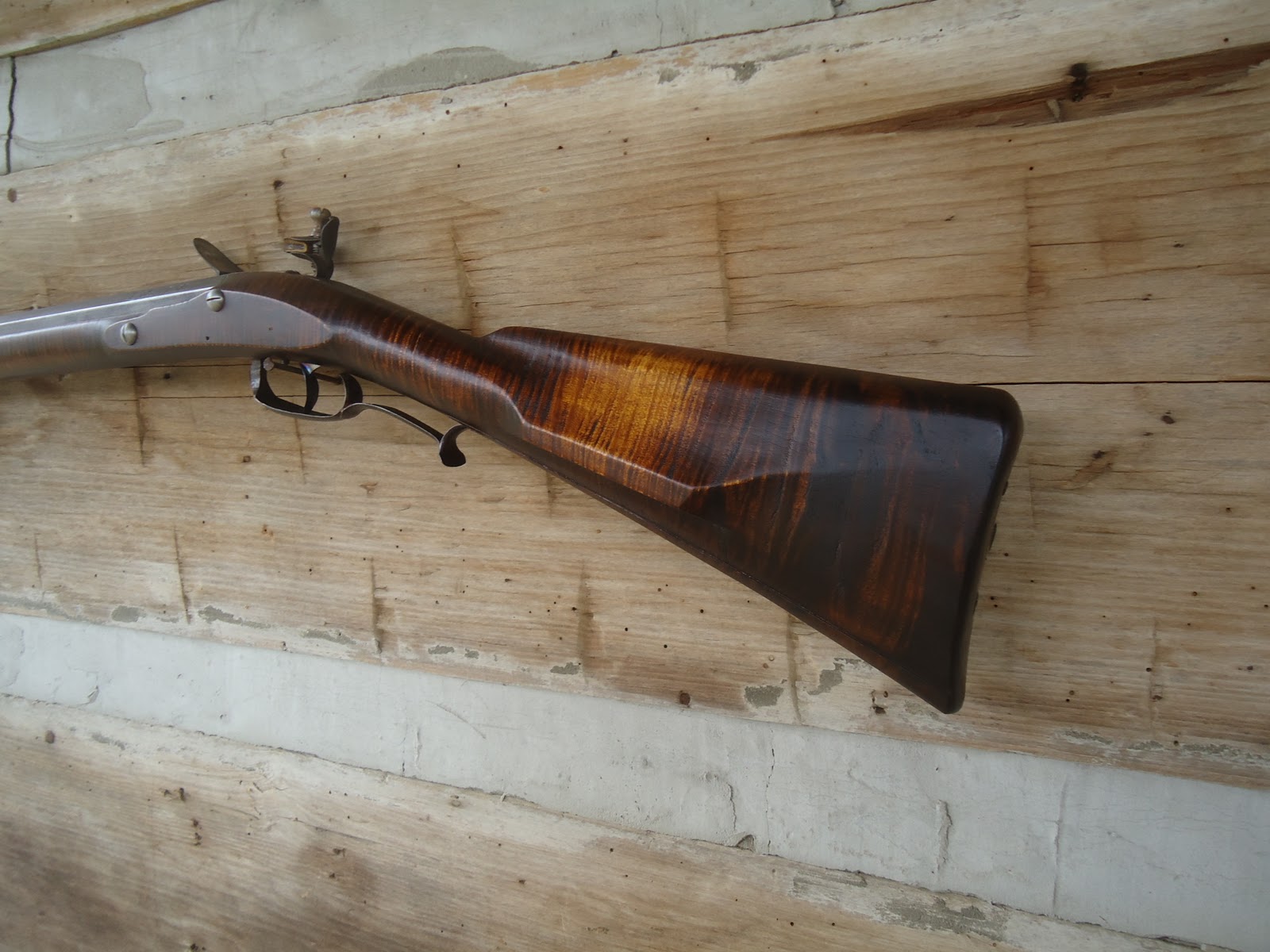 Flint Locks by Chuck Edwards: Chuck's Barn Gun