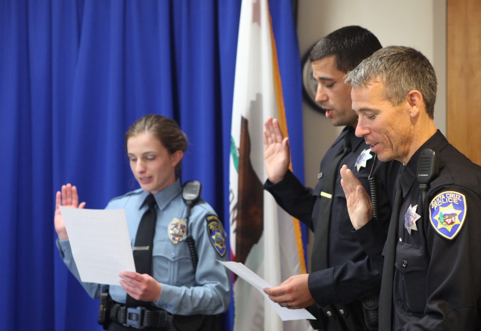 Santa Cruz Police: Santa Cruz Police Department Swears-In Our 3 Newest ...