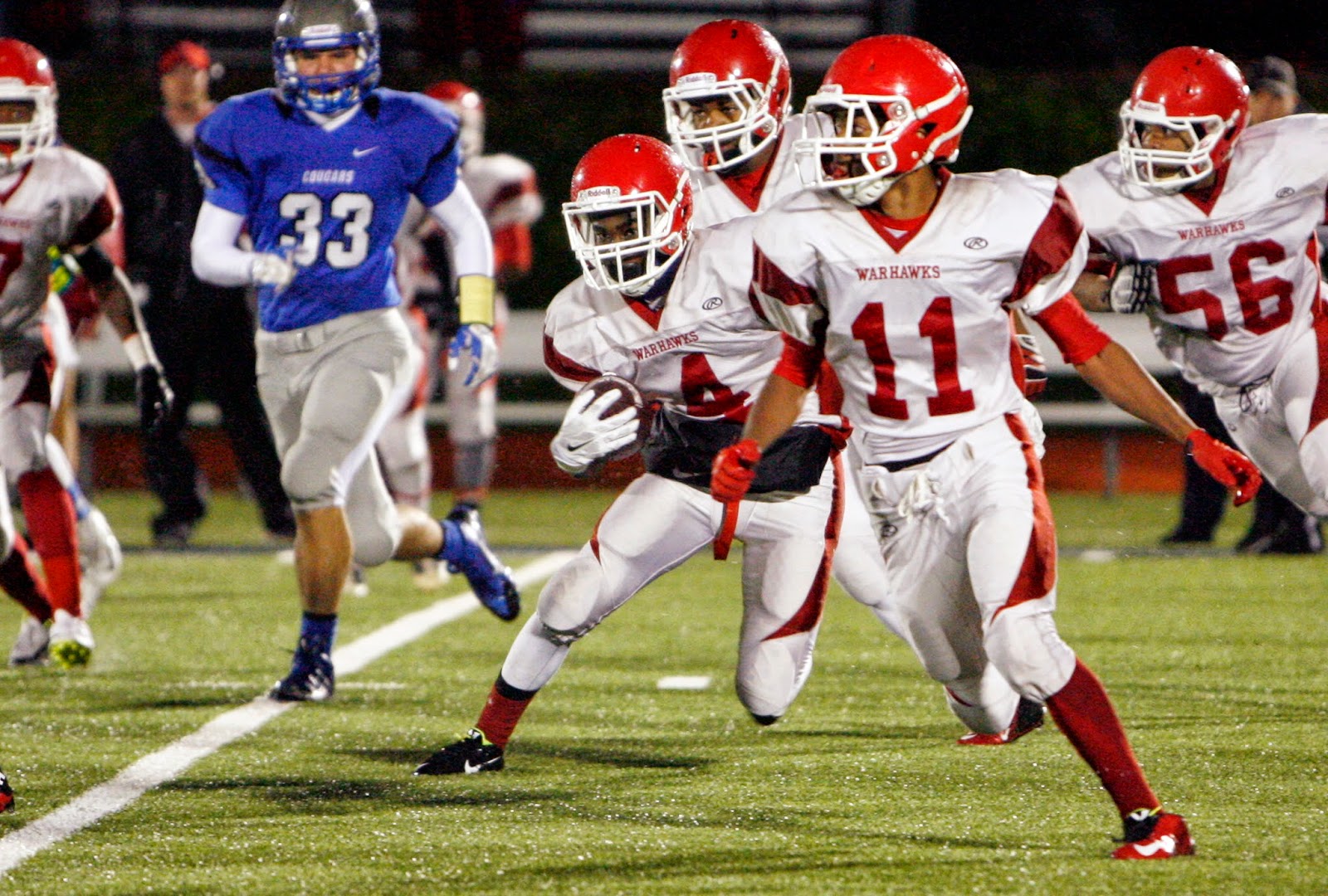 Mark Kodiak Ukena: IHSA Varsity Football: North Chicago at Vernon Hills