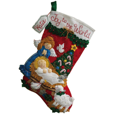 Weekend Kits Blog: Felt Christmas Stocking Kits - Handmade Keepsakes