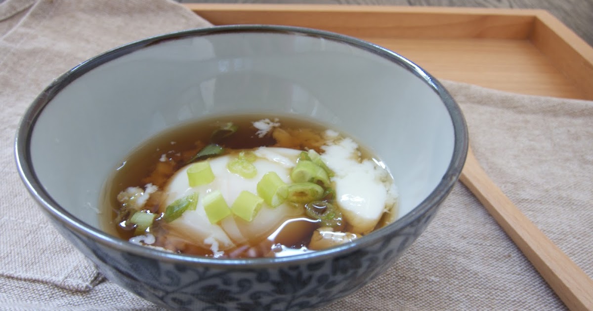 Japanese Hot Spring Egg in Dashi, Onsen Tamago / LUCY LOVES TO EAT