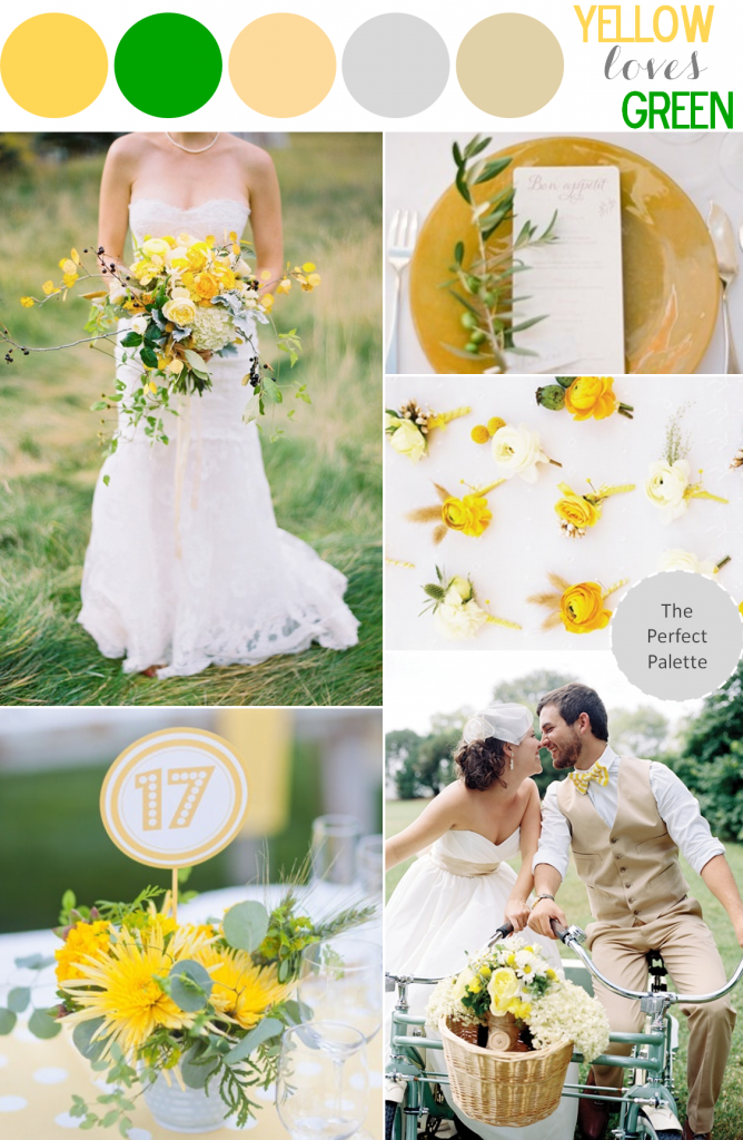 Color Story | Yellow Loves Green! | The Perfect Palette