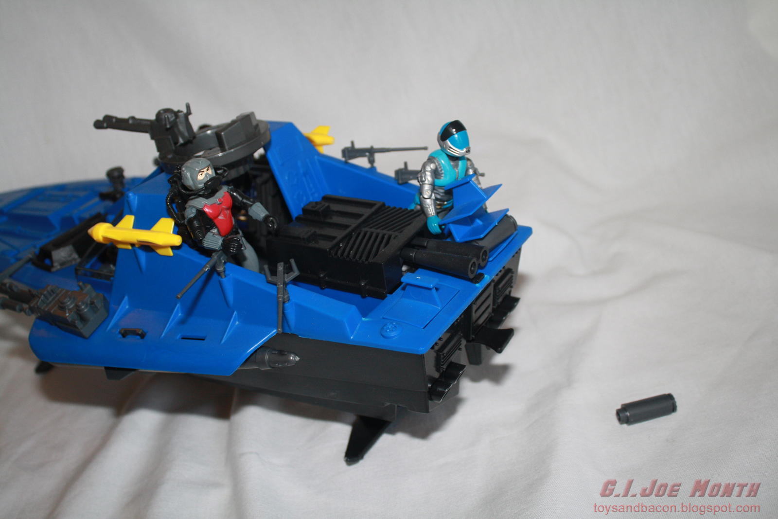 Toys and Bacon: G.I. Joe Month: Cobra Moray Hydrofoil... Almost