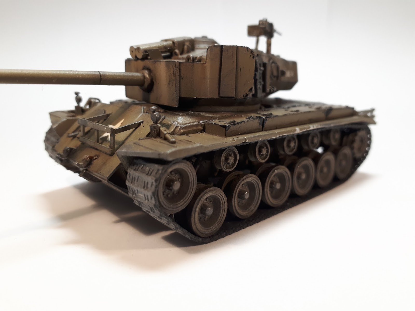 Tank construction by Lynhartt: T26E4 Super Pershing auf Trumpeter T26E4 ...