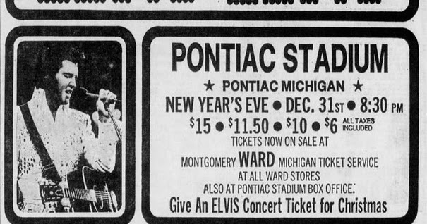 PONTIAC SILVERDOME ... INCEPTION - HISTORY - FACTS - PAST EVENTS: Elvis ...