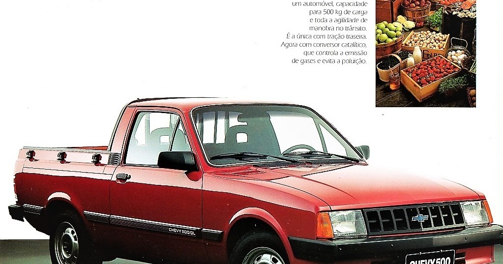 Crônicas Automotoras: Catálogo da Semana: Chevy 500 DL (1992)