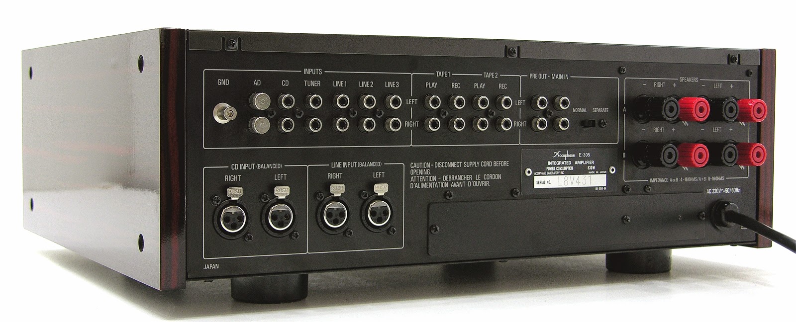 Golden Age Of Audio: Accuphase E-305 Amplifier