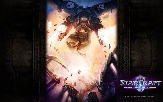 Reaper - StarCraft II : Heart of the Swarm - Mystery Wallpaper