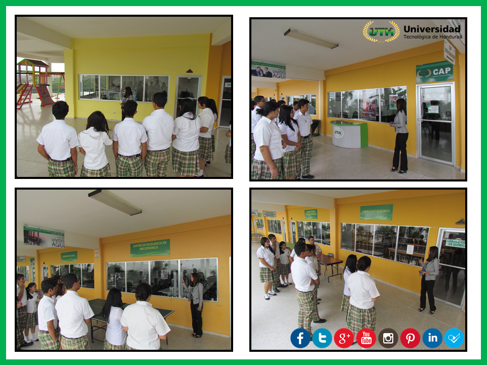 Blog UTH Tegucigalpa : Visita de Estudiantes del Instituto El Roble ...