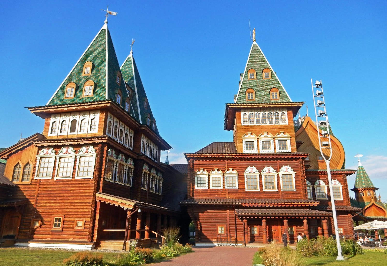 the viewing deck: Moscow City Tour 5th Part; Wooden Palace & Other ...