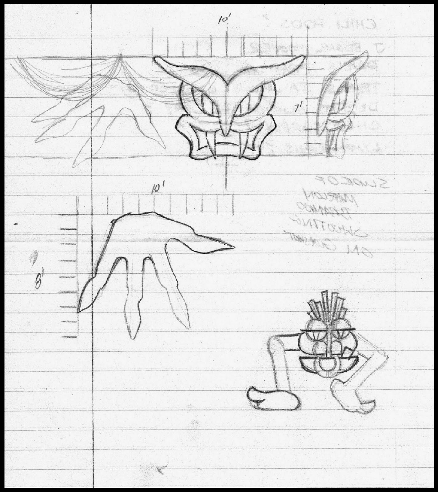 James Maynard Theatrical Designs: Last of THE PUPPETMASTER - The Demon