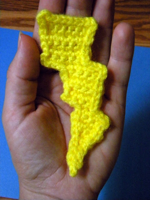 A Hermit's Wish: Crochet Lightning Bolt Pattern