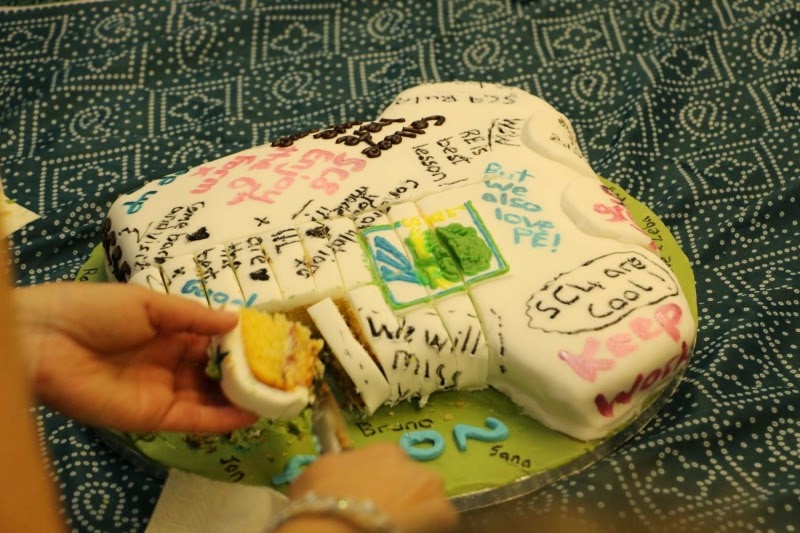 LHS News: A beautiful goodbye cake