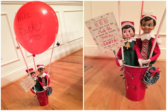Little Lids Siobhan Arrival Ideas For Your Elf On The Shelf Little Lids Siobhan Arrival Ideas For Your Elf On The Shelf