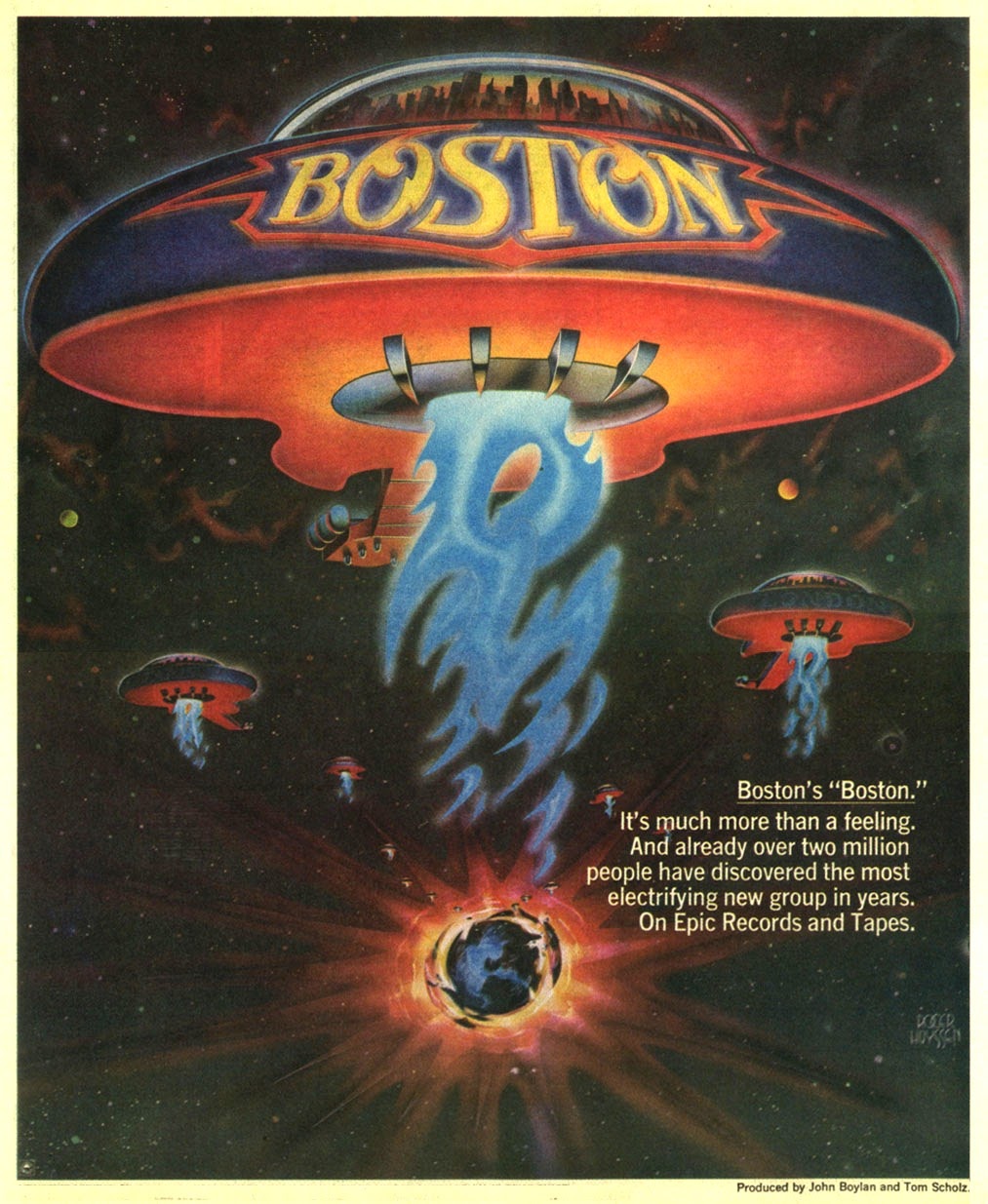 1976 Boston - Boston - Rockronología