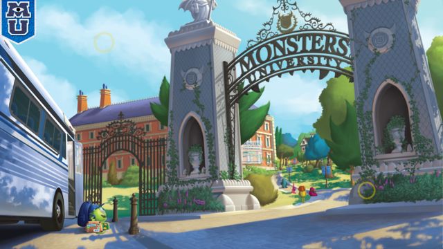 Disney Musings: Monsters University Storybook Deluxe App Review