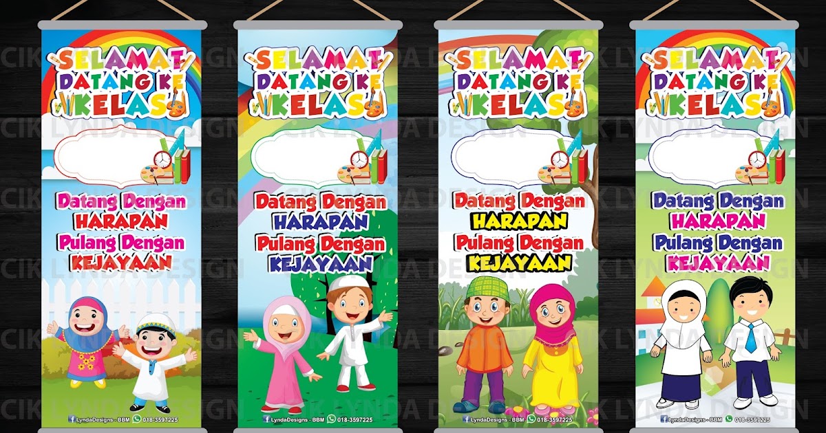 48+ Konsep Banner Selamat Datang Ke Sekolah, Spanduk Selamat Datang
