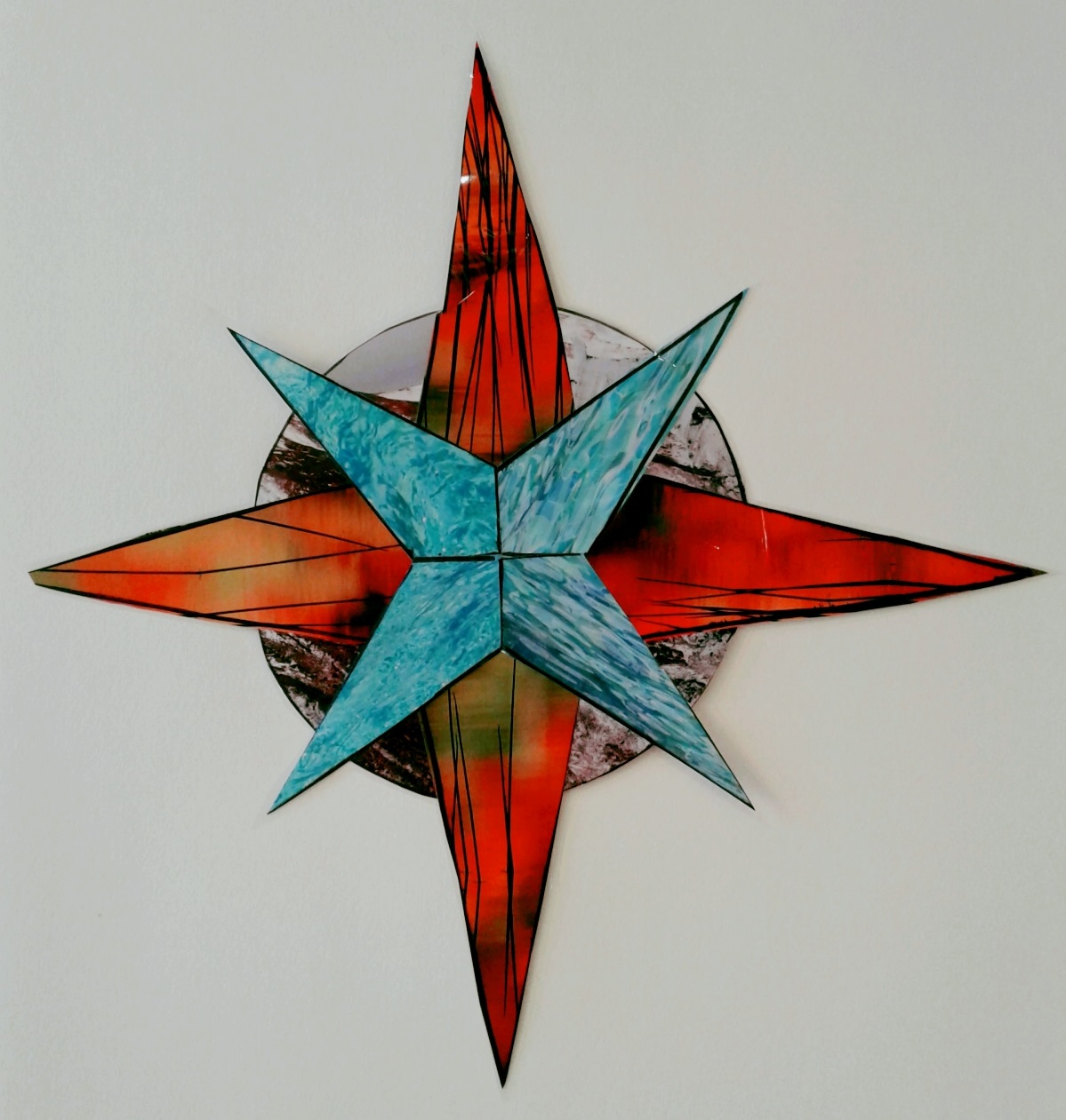 Compass Rose Art Project For Kids