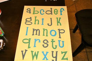 Brad Brit and Miles: DIY Abc Poster/Art