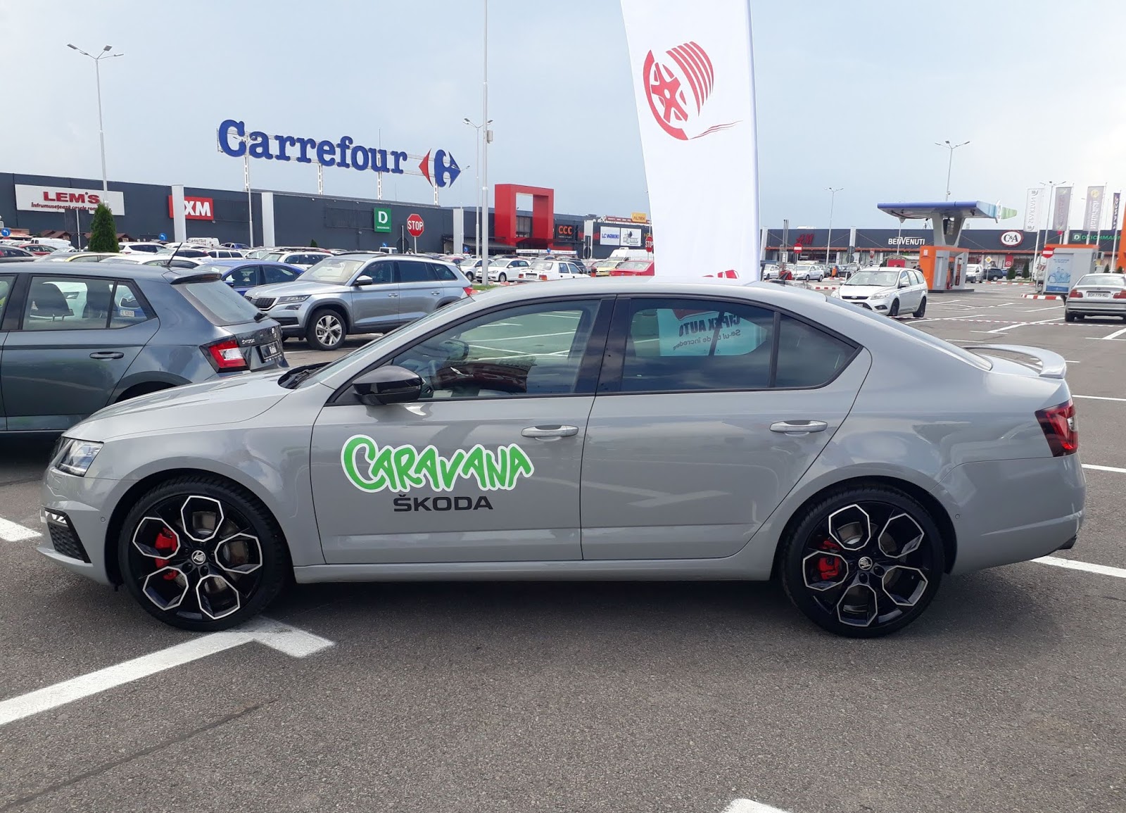 Caravana Skoda, la Tecuci. Află când și unde pleacă mai departe ...