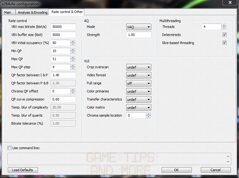 The Game Tips And More Blog: Quality Test - H.264/AVC Game Recording ...