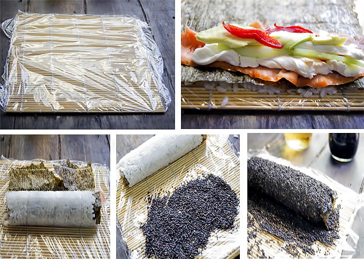 Dragon Rolls & Maki-zushi | RÚSTICA