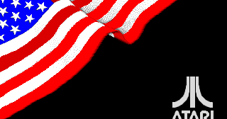 Atari and American flag