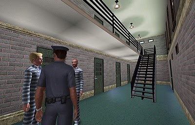 My Sims 3 Blog: Downtown jail and prisoners by Nowa2000