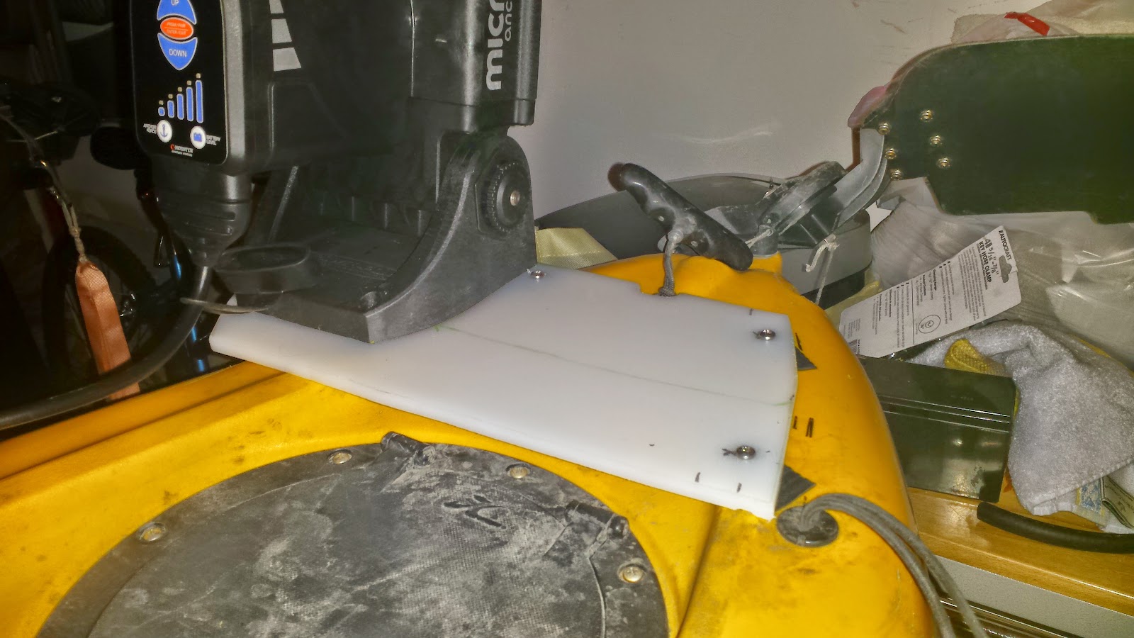 FishxScale: DIY Power Pole Micro Anchor Mount on Hobie