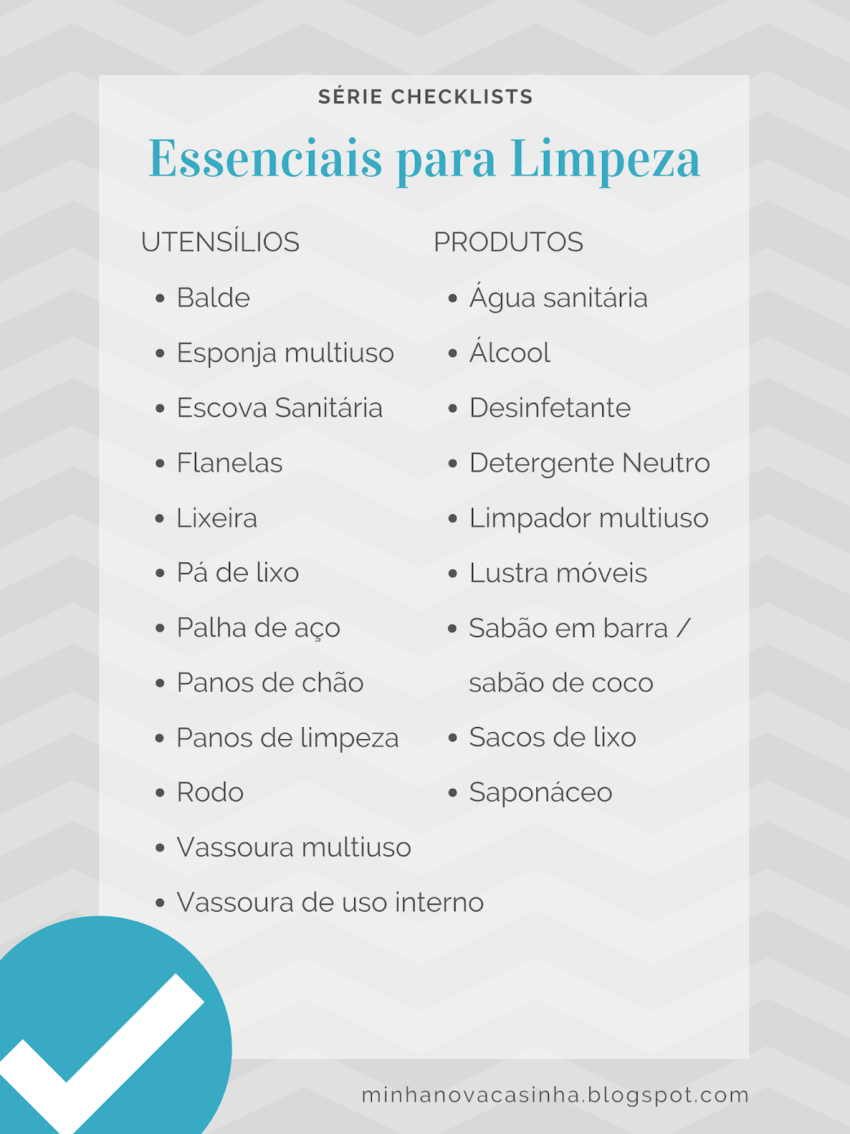 Checklists: Essenciais para Limpeza