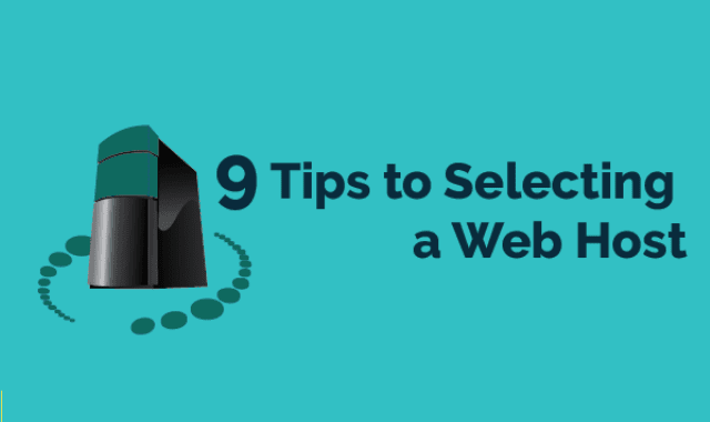 9 Tips to Selecting a Web Host #Infographic - Visualistan