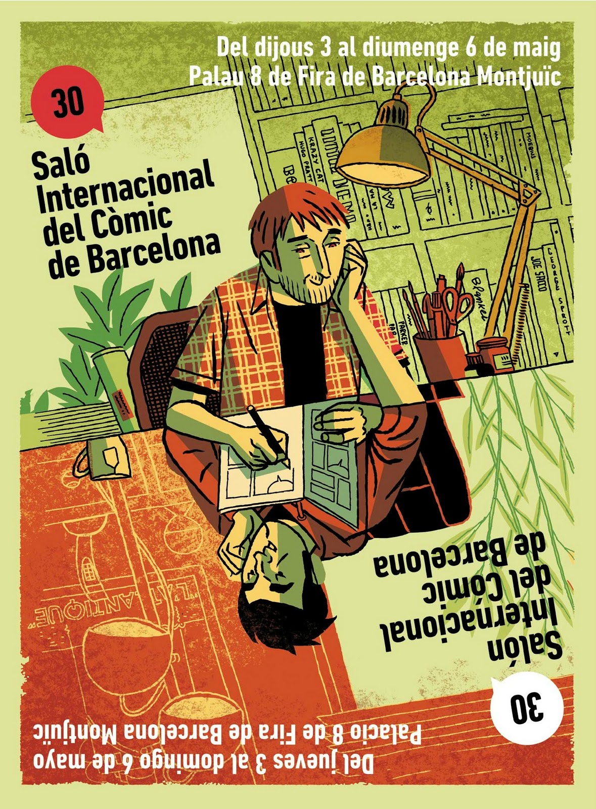 30 Saló del Còmic de Barcelona. El millor cartell en molt temps. Paco ...