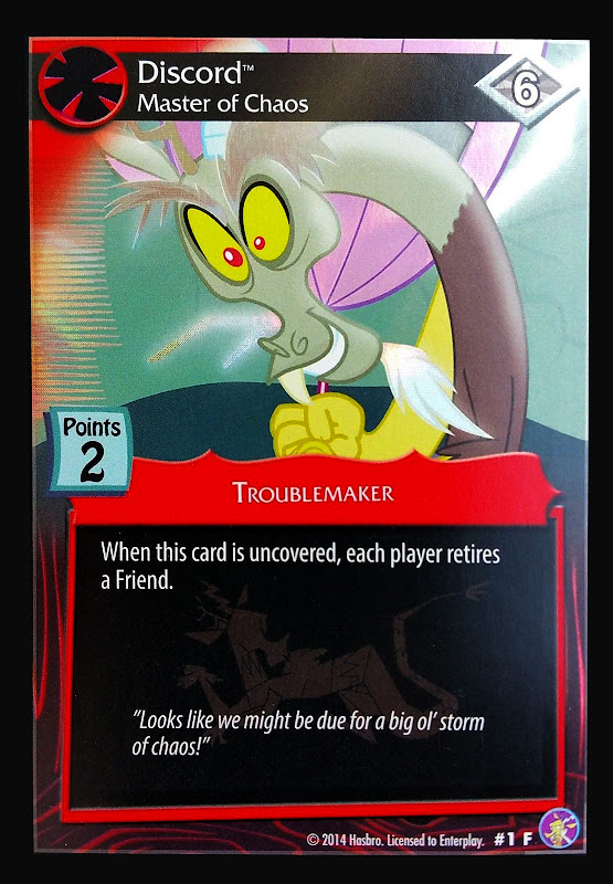 MLP Discord, Master Of Chaos CCG Cards | MLP Merch