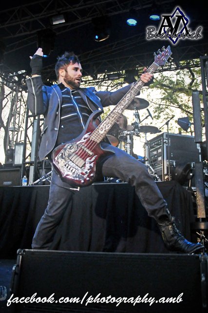Skillet Brasil: Mais fotos de shows com Jonathan Salas
