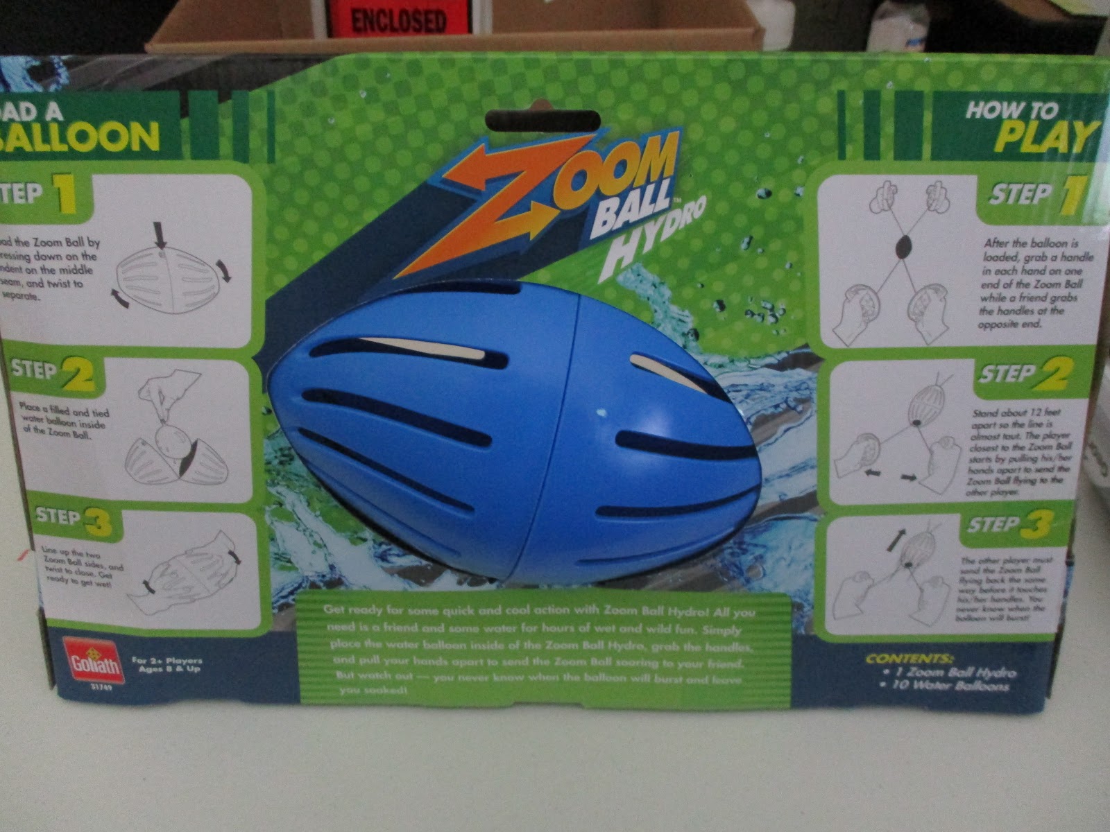 Missy's Product Reviews : Zoom Ball Hydro