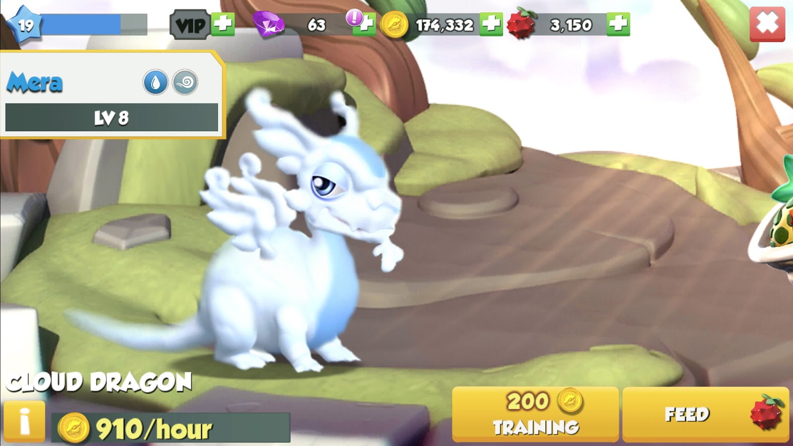 Nube - Dragon Mania Legends