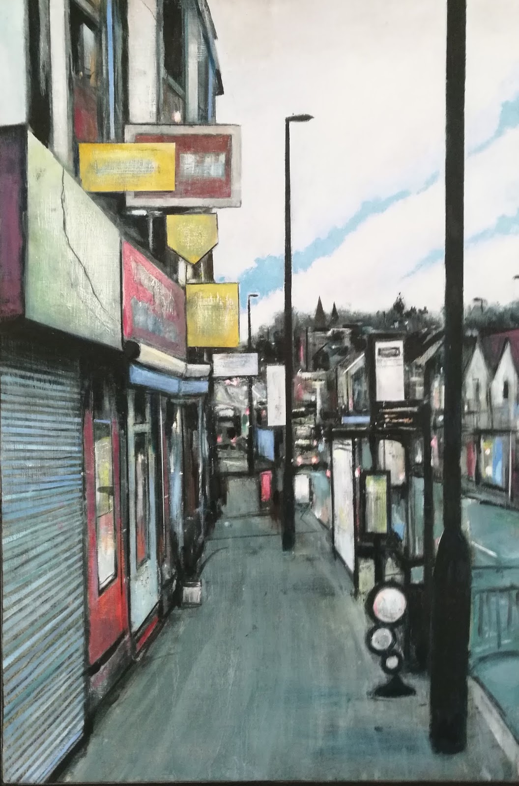 Giles Woodward Art: Sky Landscape Artist of the Year 2018