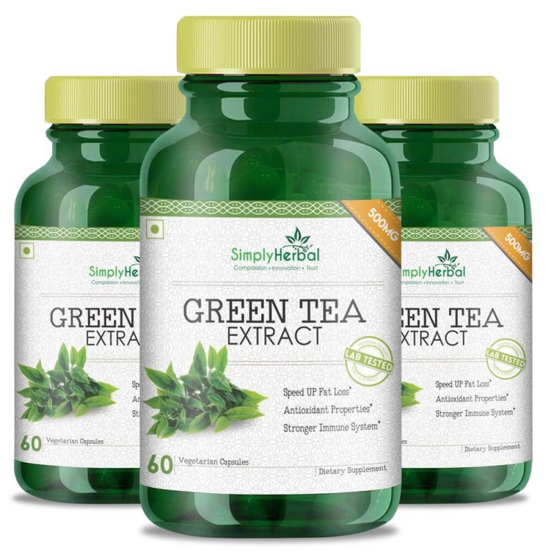 Simply Herbal: Best Price Green Tea Extract Capsules Online