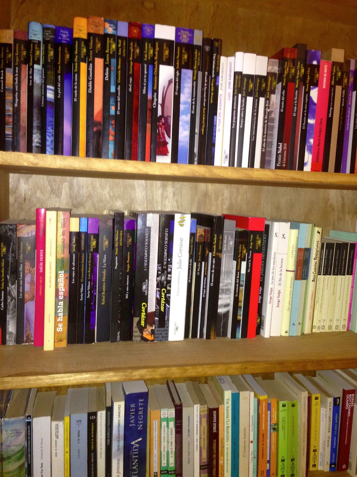 The OF Blog: How do you organize books on your shelves?