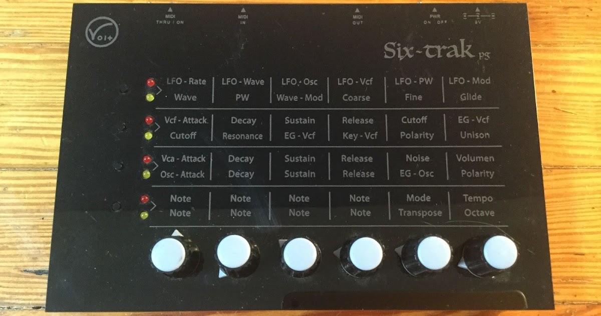 MATRIXSYNTH: SEQUENTIAL CIRCUITS SIX-TRAK PG PROGRAMMER