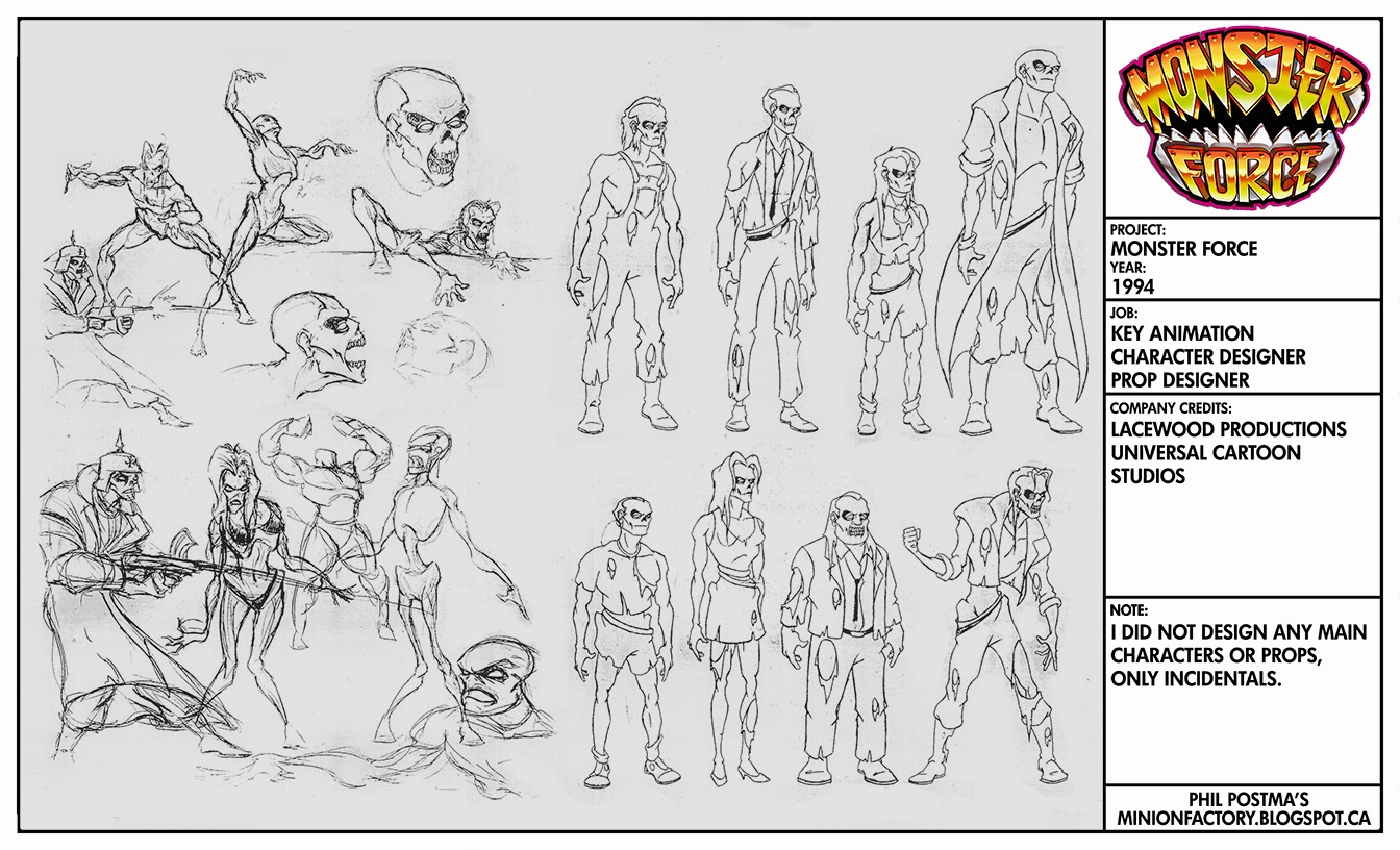 MINION FACTORY: 1994 - Monster Force!