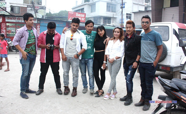 bishal rai hasin: BISHAL RAI DEBUTS AS A MODEL IN “KOI CHA” (PHOTO)