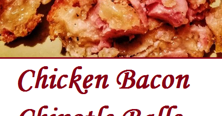 Chicken, Bacon Chipotle Balls