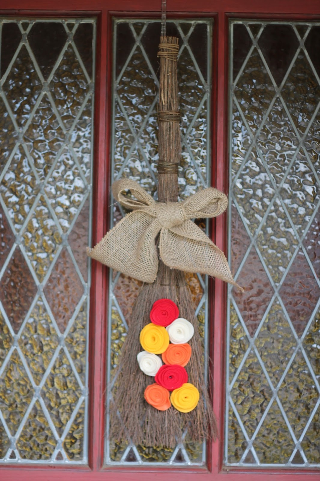 laces and ladles: Door (or Wall) Fall Decoration for under $10!!
