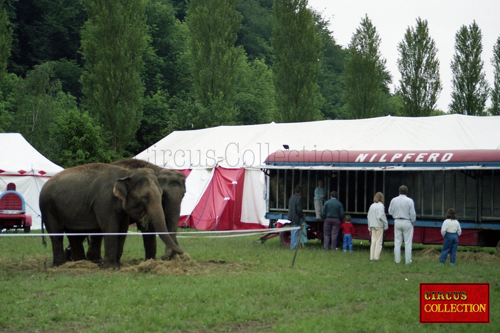 Circus -Collection: Circus Barum de Gerd Siemoneit 1991, les installations