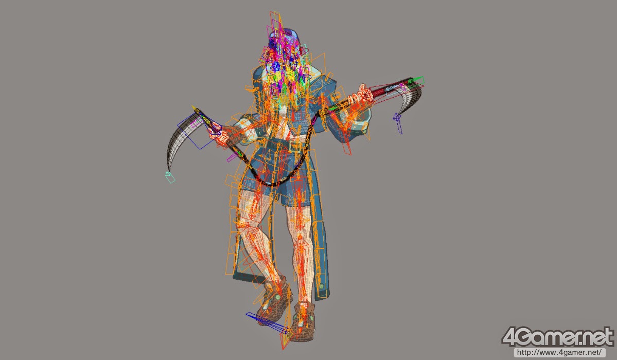 Panupat 3D: Guilty Gear Xrd part 1 - Model, Shading, Lighting